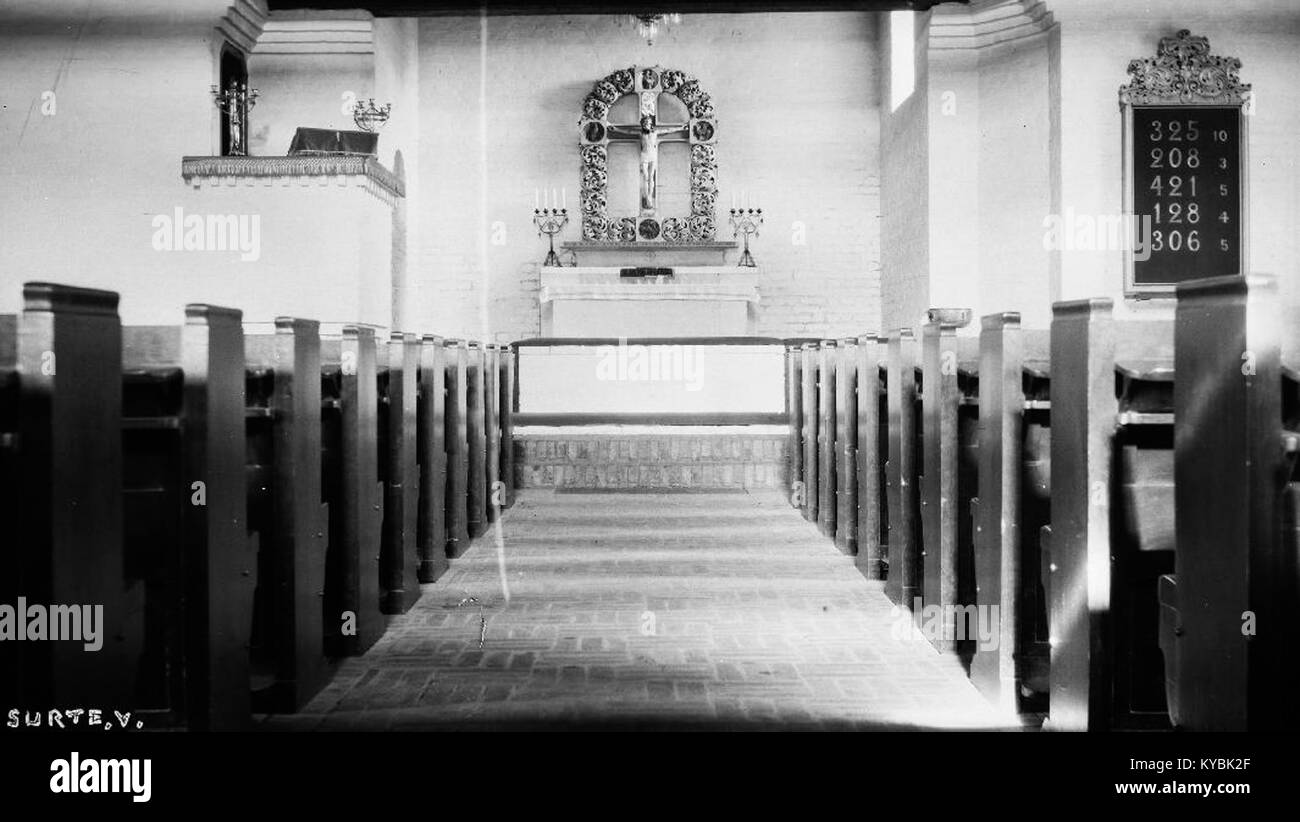 This image features Surte Church in Nödinge, Sweden, a significant ...