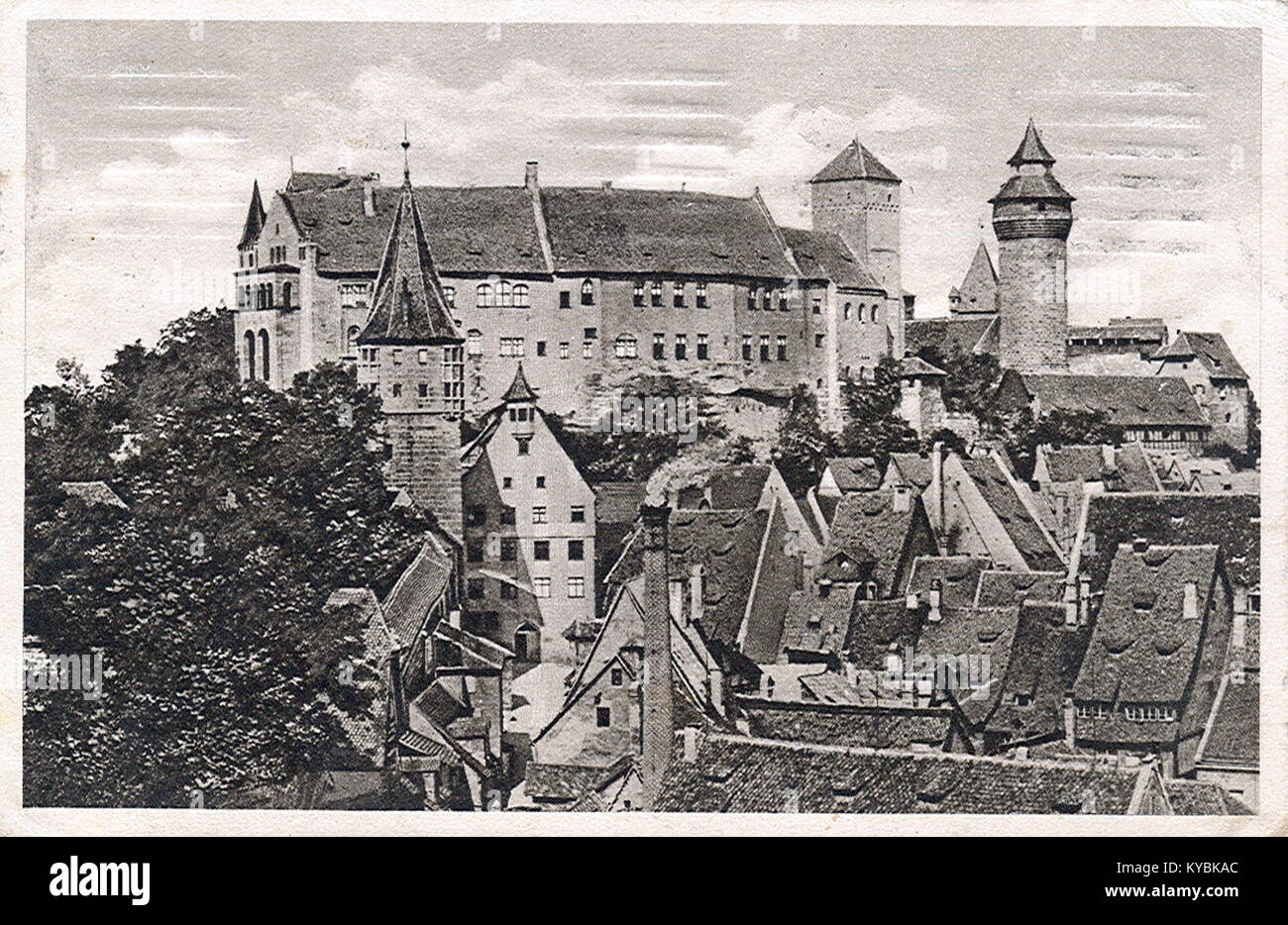 Nürnberg - Burg 02 Stock Photo - Alamy
