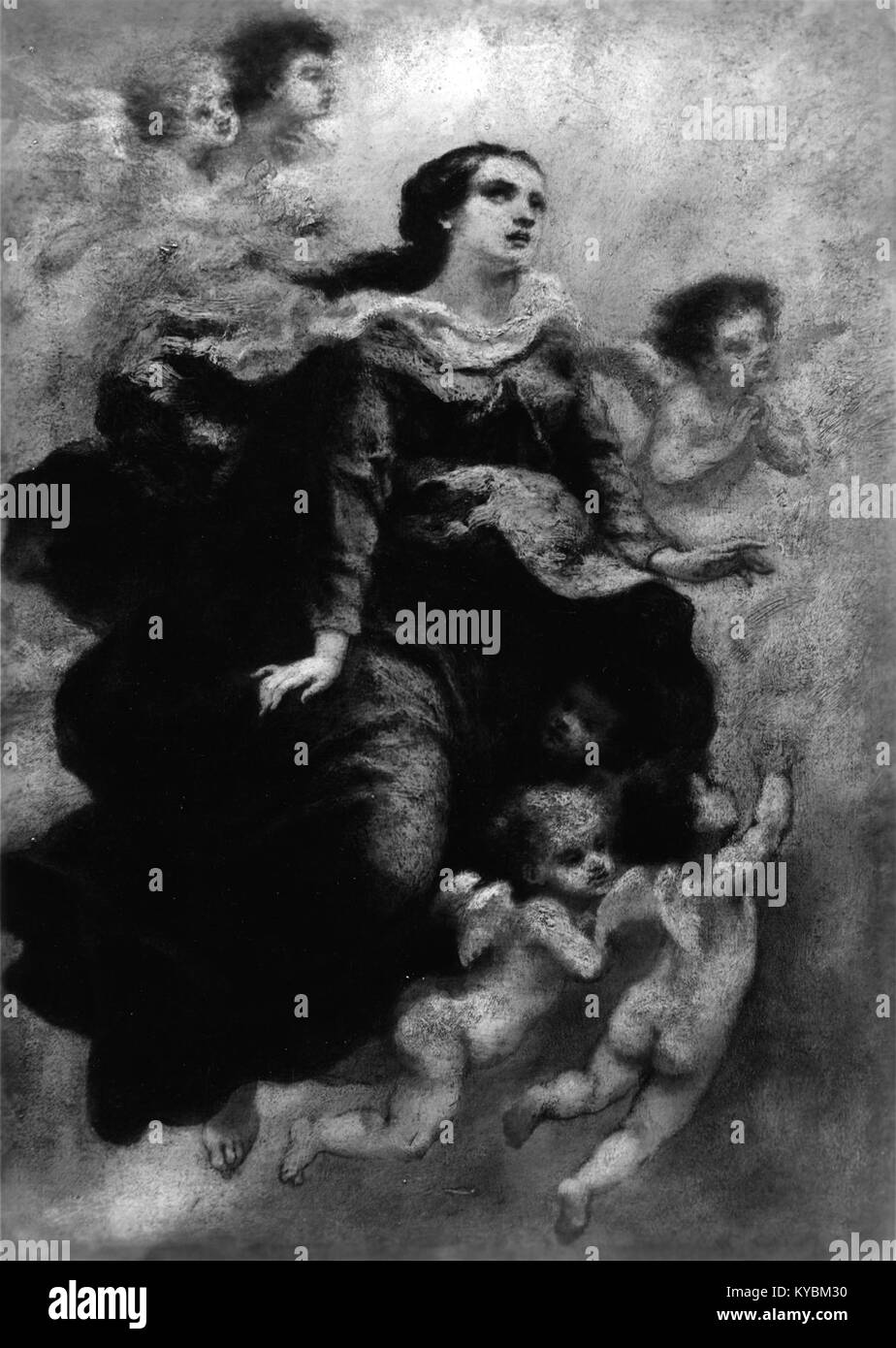 French academic painting Black and White Stock Photos & Images - Alamy