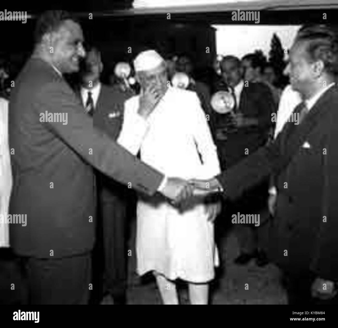 Photograph of prime minister jawaharlal nehru of india Black and White ...