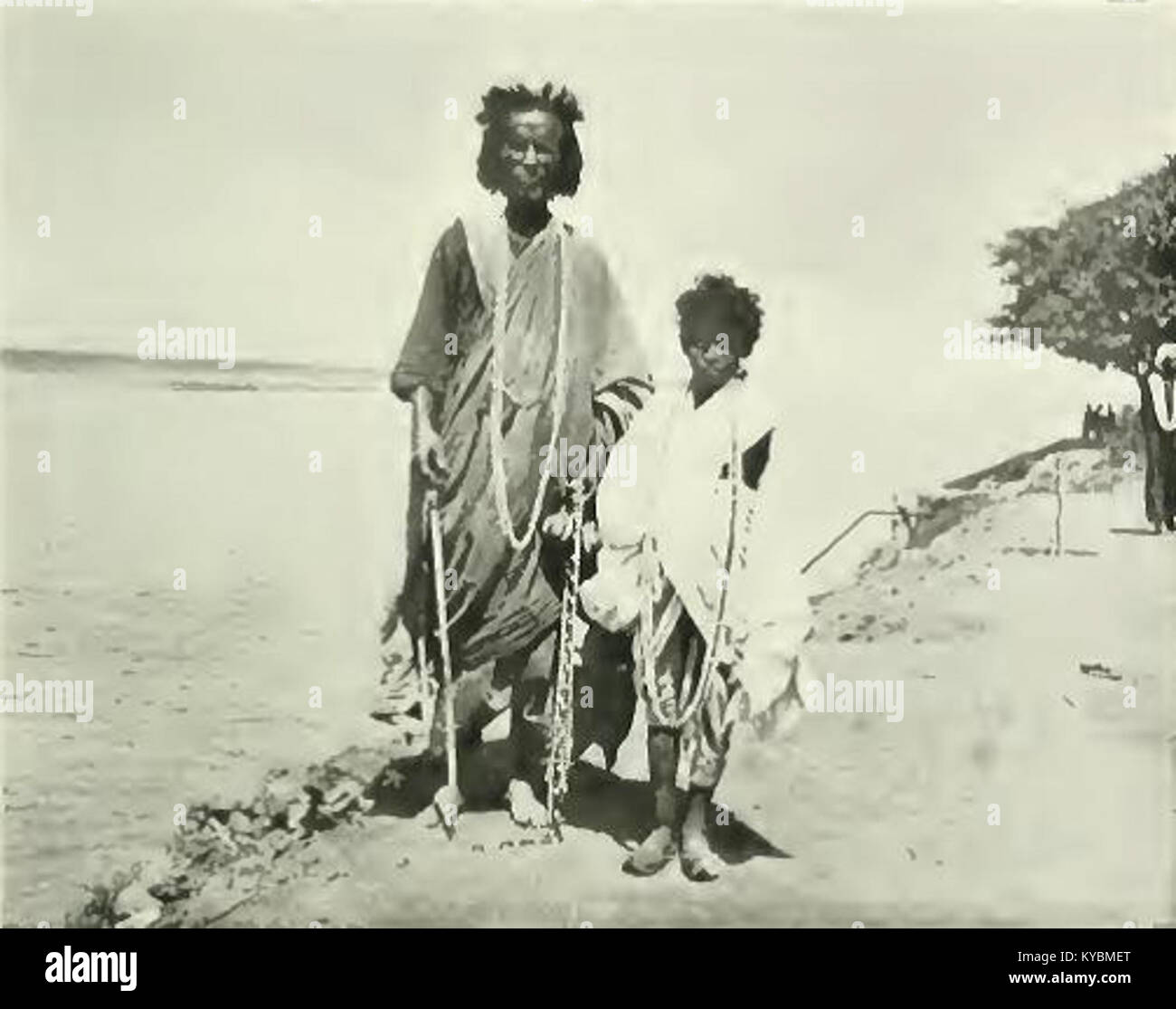 A historical photograph from the early 20th century showing Native ...