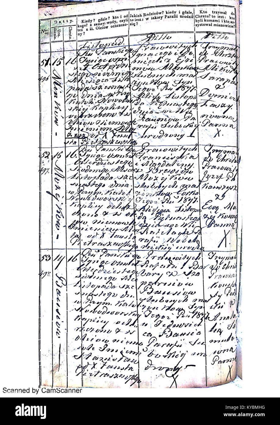 Baptismal record hi-res stock photography and images - Alamy