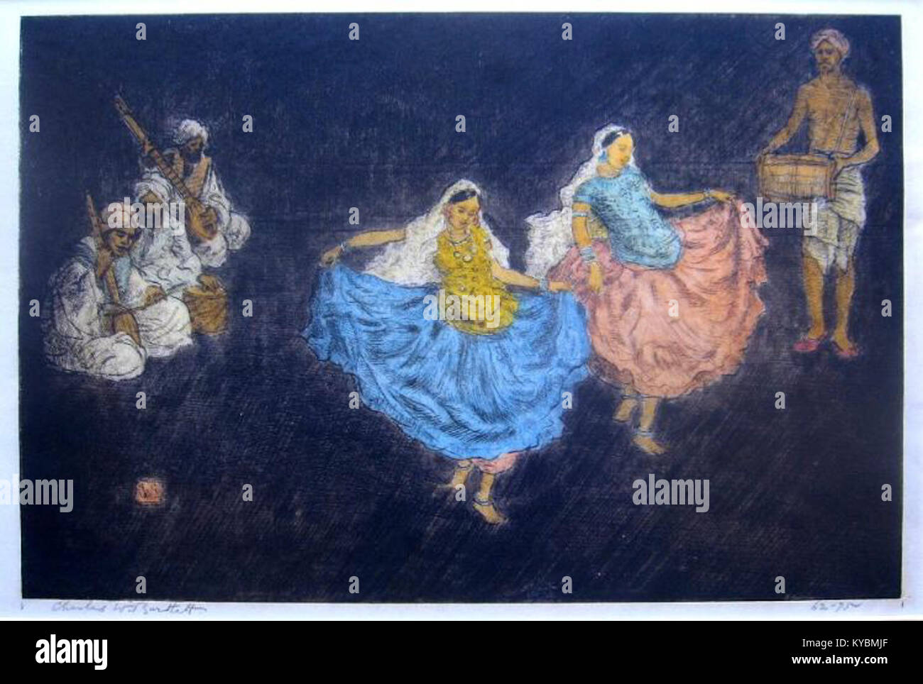 Nautch dance hi-res stock photography and images - Alamy