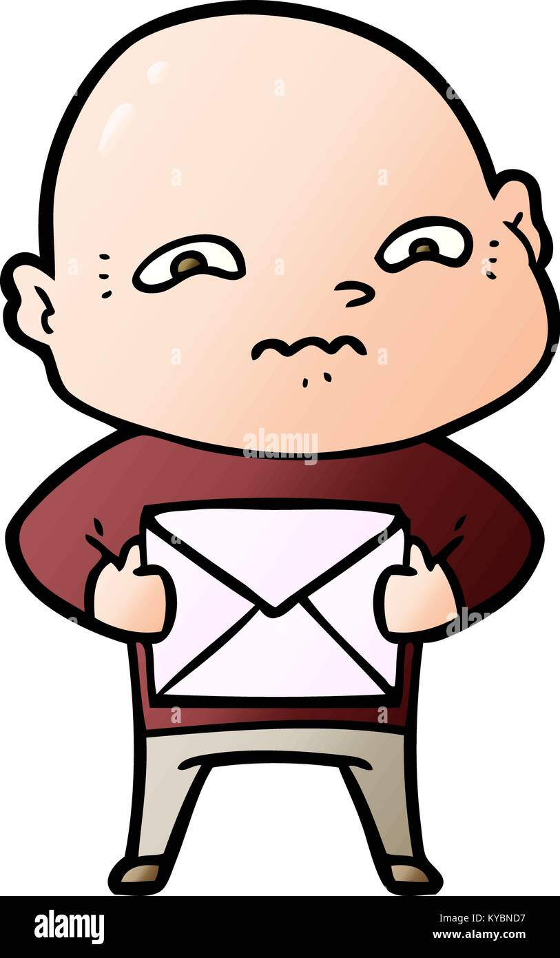 cartoon nervous man Stock Vector Image & Art - Alamy