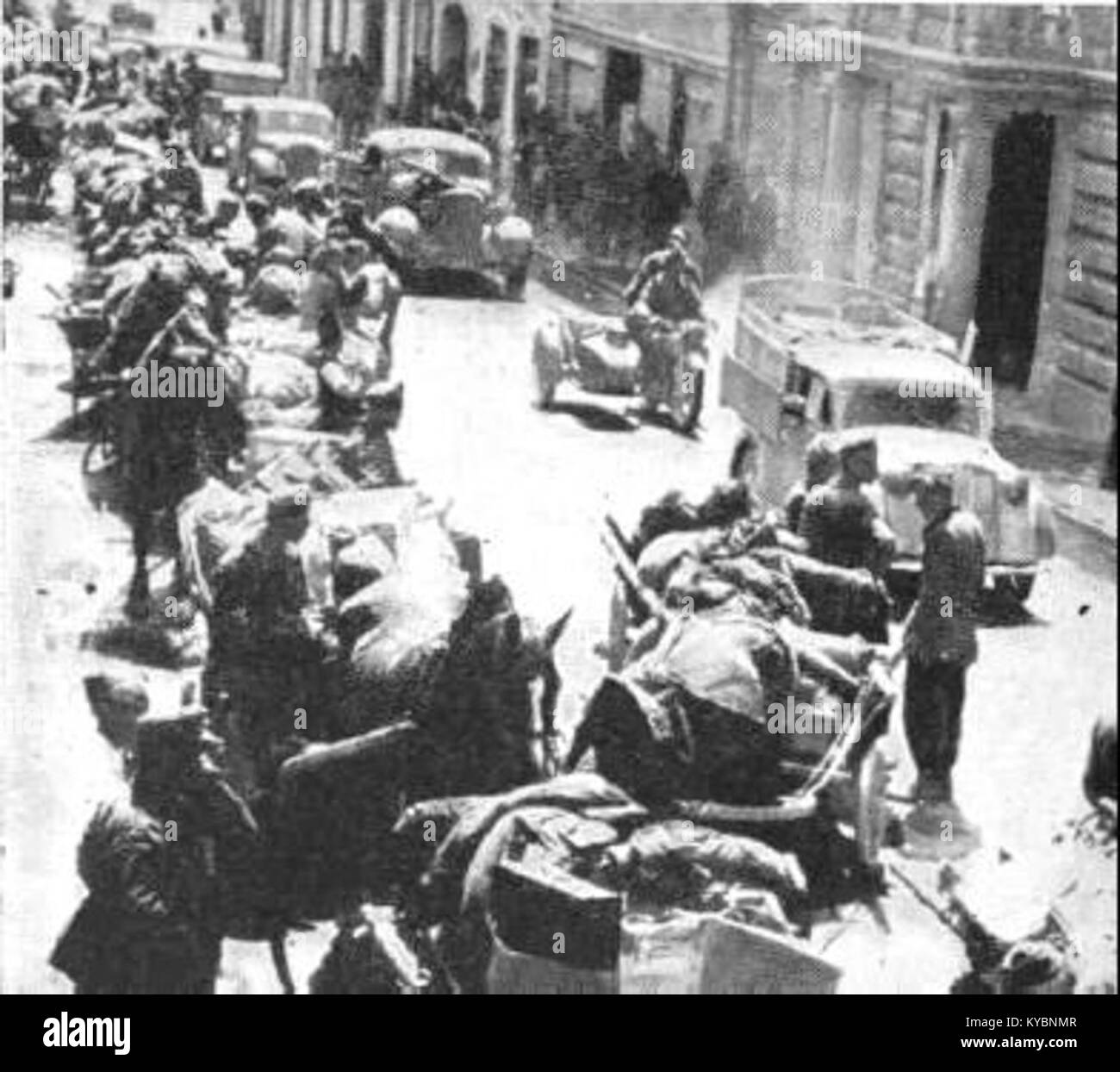 Retreat of german forces hi-res stock photography and images - Alamy