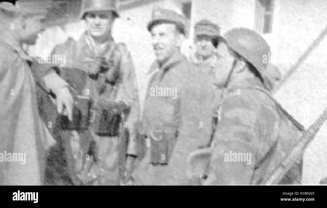 This photograph from Javorovica shows German and Home Guard soldiers ...
