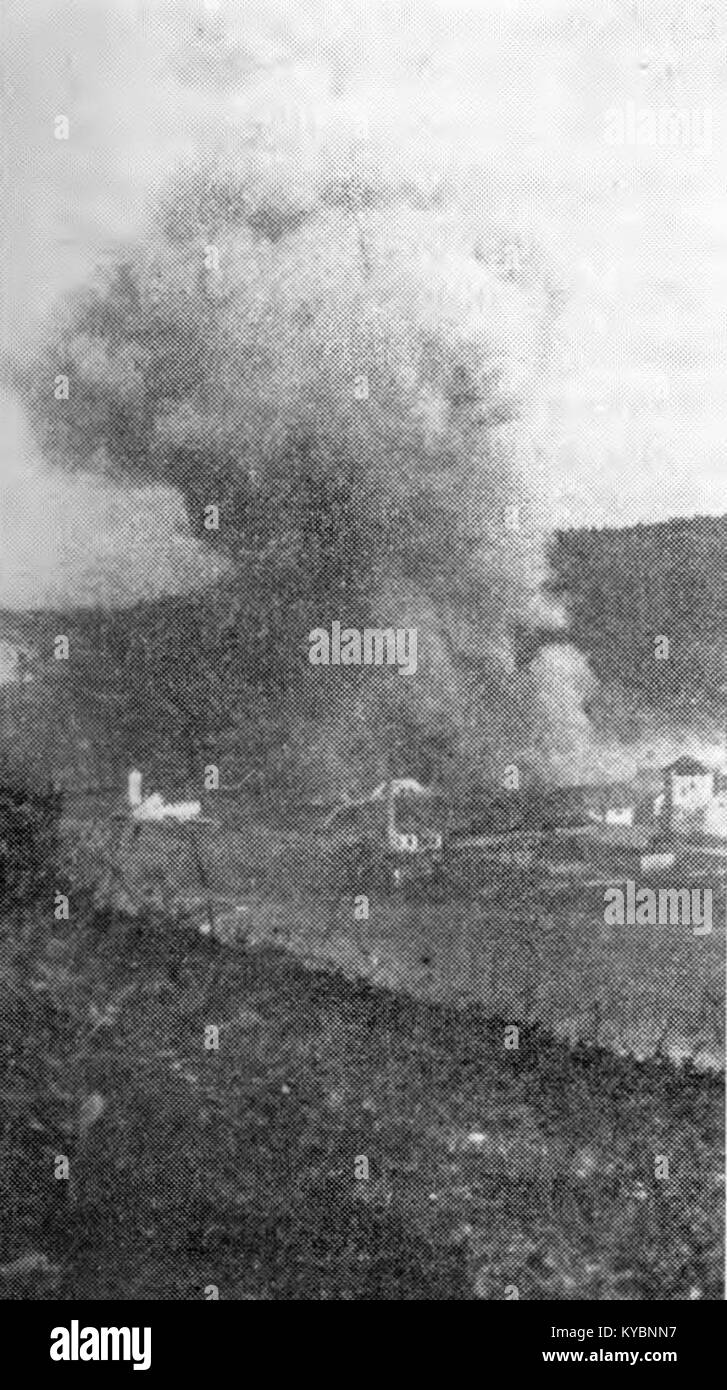 During bombing raid on Black and White Stock Photos & Images - Alamy