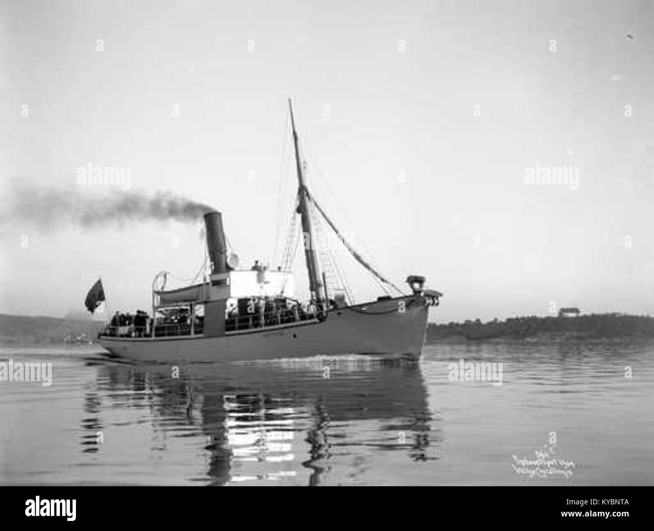 This image showcases a Neptune whale catcher, an early 20th-century ...