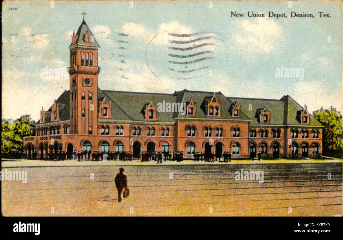 New Union Depot, Denison, Texas Stock Photo - Alamy