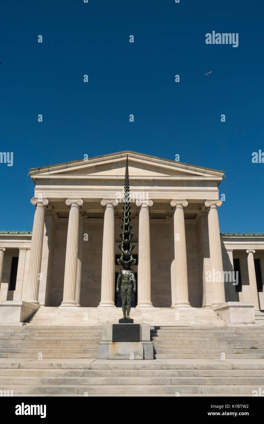 Albright Knox art gallery Buffalo New York Stock Photo - Alamy