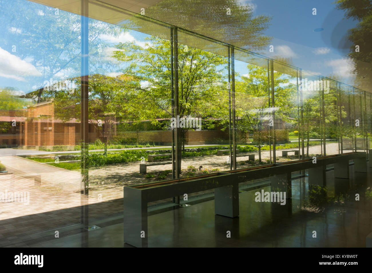 The martin house by frank lloyd wright hi-res stock photography and ...