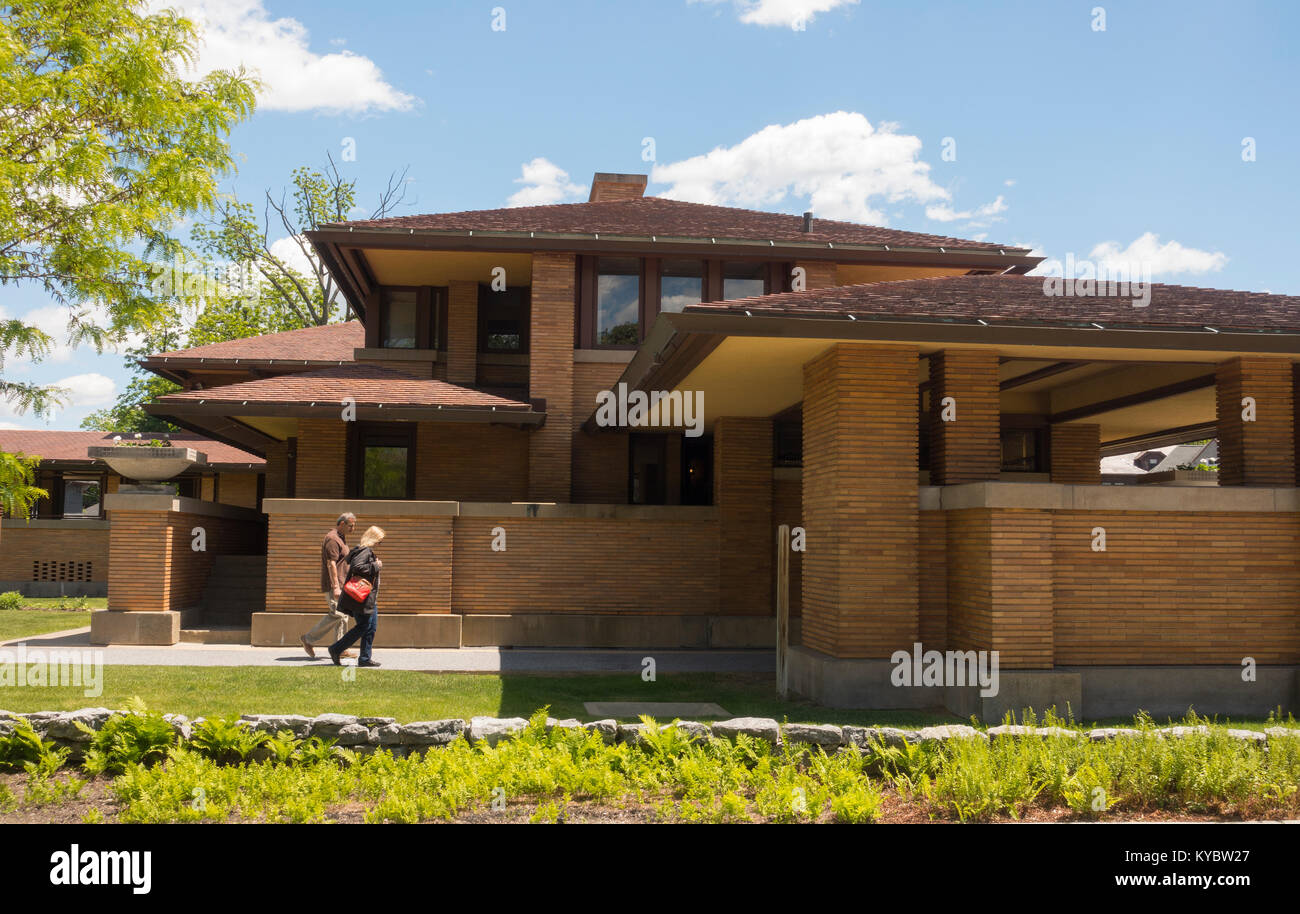 Darwin martin house national historic landmark hi-res stock photography ...