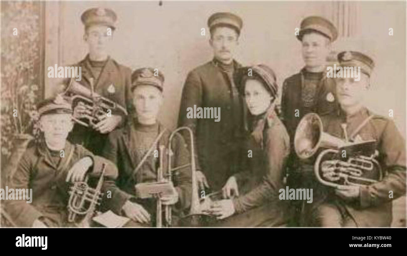 A photograph of the New Westminster SA Band in British Columbia, Canada ...