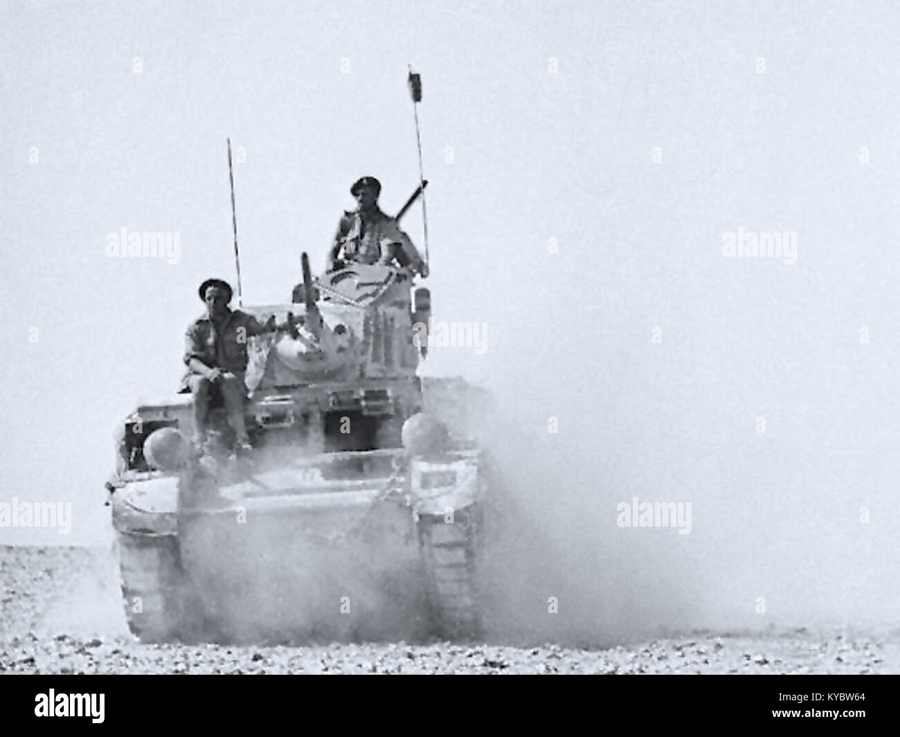 A New Zealand Divisional Cavalry Stuart tank, photographed in July 1942 ...