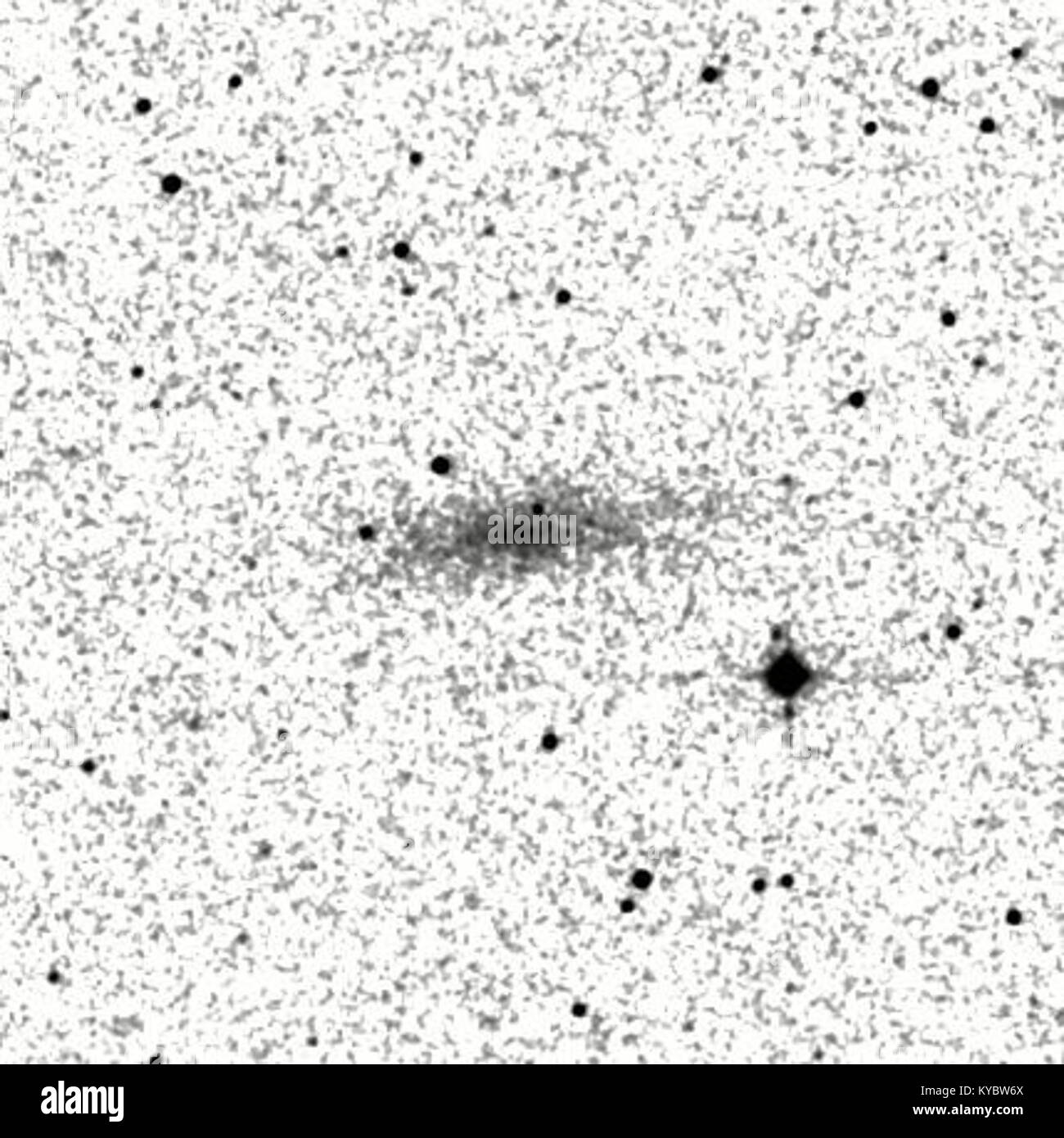 NGC 1003 is a galaxy located in the constellation Aries, observed in ...