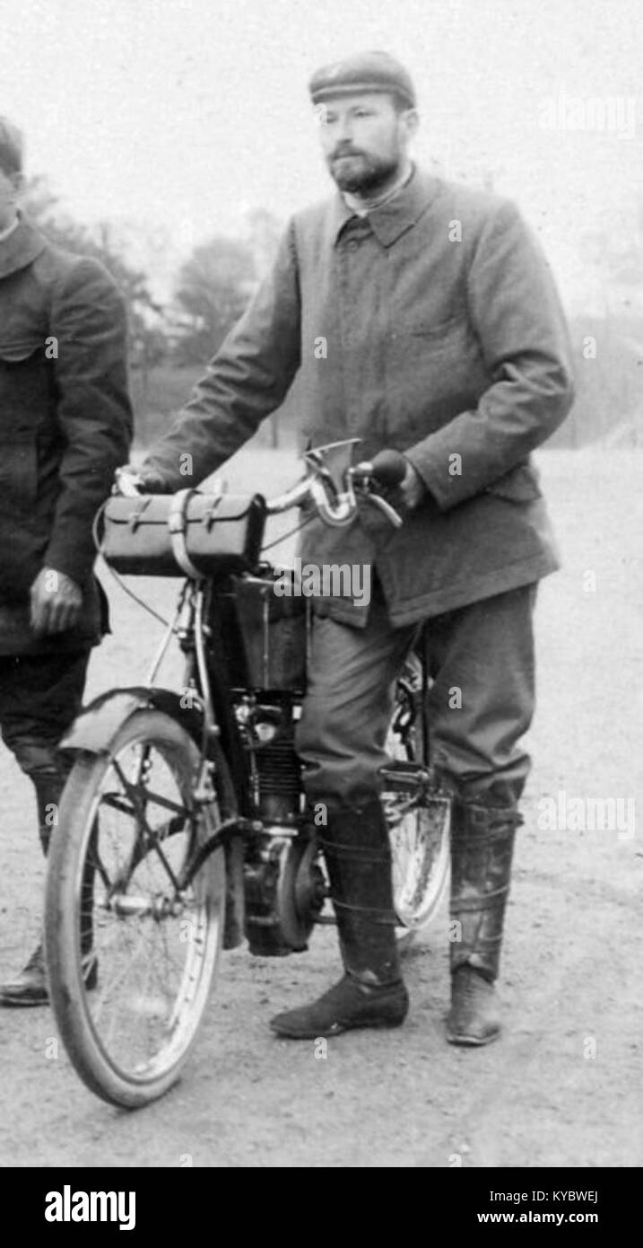 A 1905 portrait of Russian artist Nikolai Yourassoff, capturing his ...