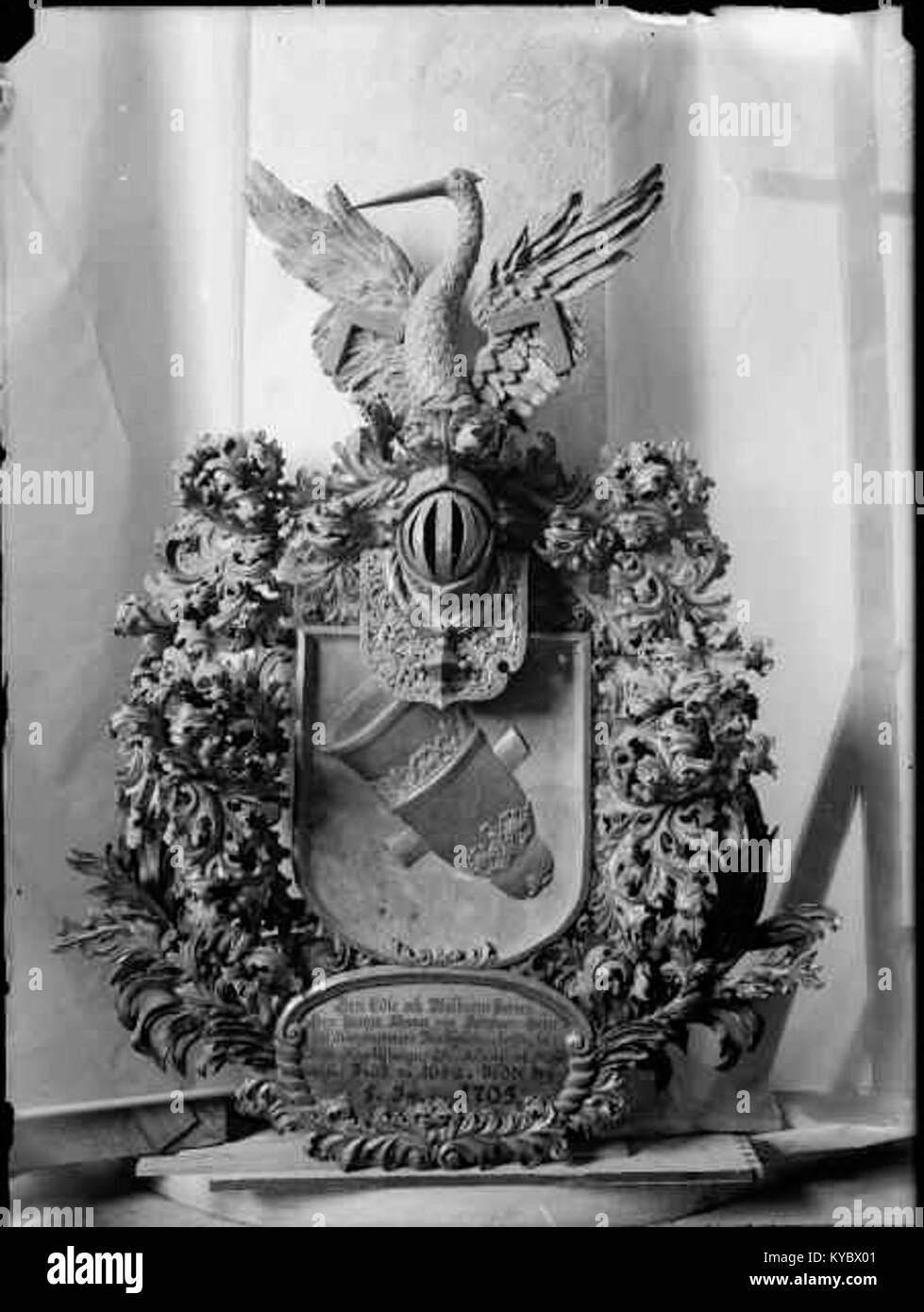 This image depicts the Sankt Nicolai Church in Sweden, a historic ...