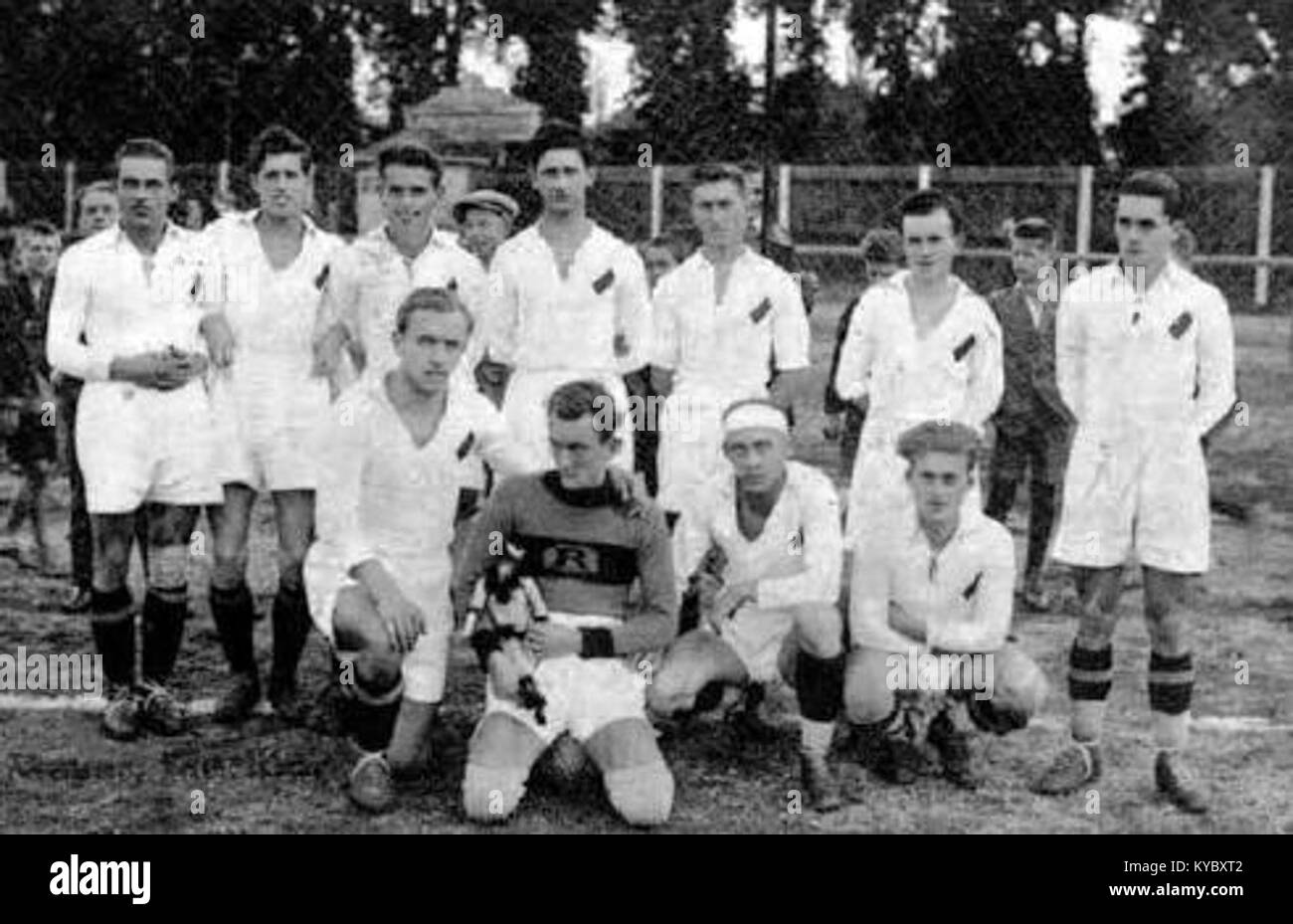 This image features players from the Maribor Rapid Football Club, a ...