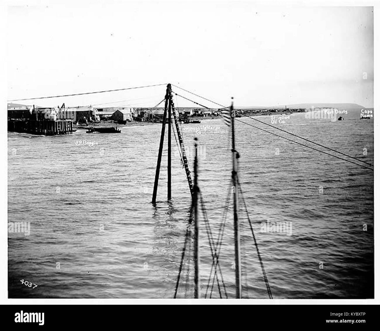 Nome from the water, ca 1904 (NOWELL 86 Stock Photo - Alamy