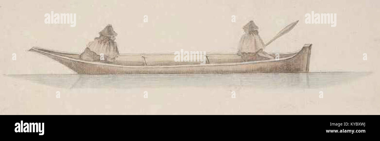 Pacific canoe 18th century hi-res stock photography and images - Alamy