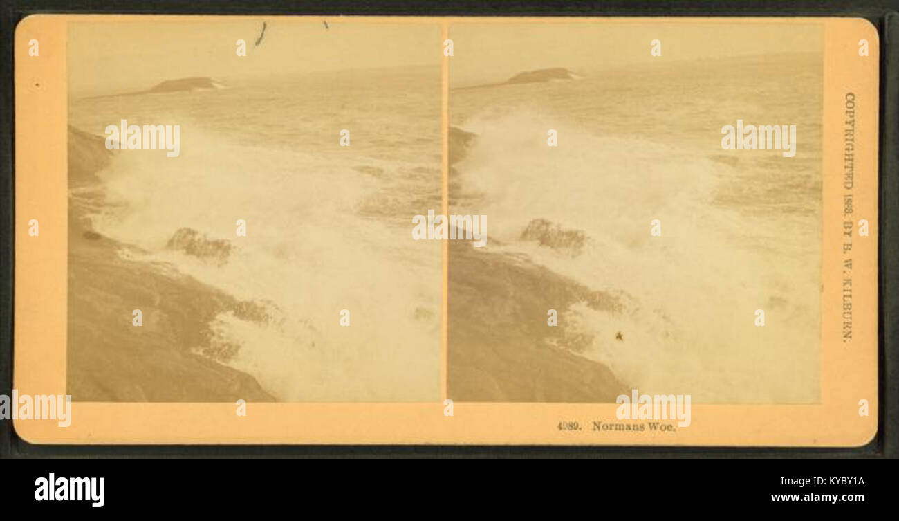 Normans Woe, by Kilburn, B. W. (Benjamin West), 1827-1909 Stock Photo ...