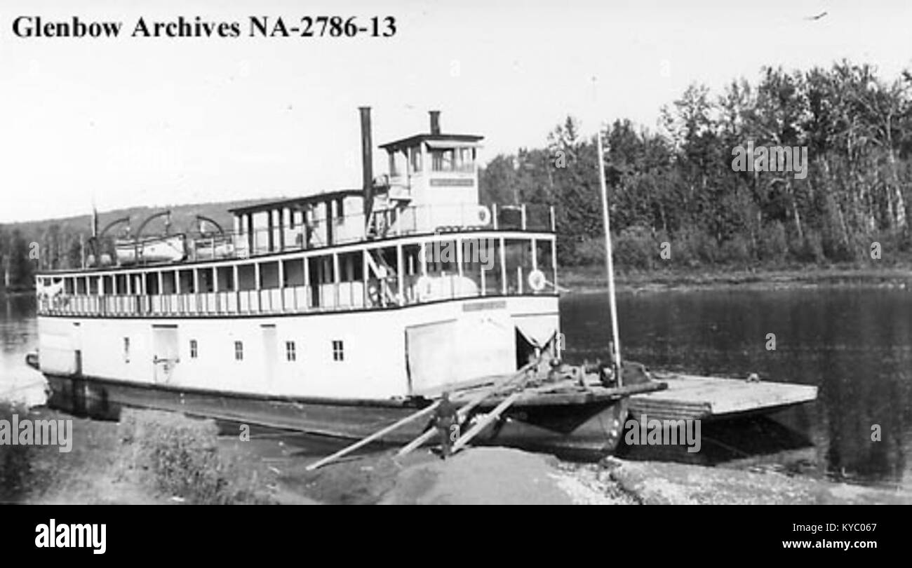 A steamship named 'Northland Echo,' operated by the Northern Trading ...