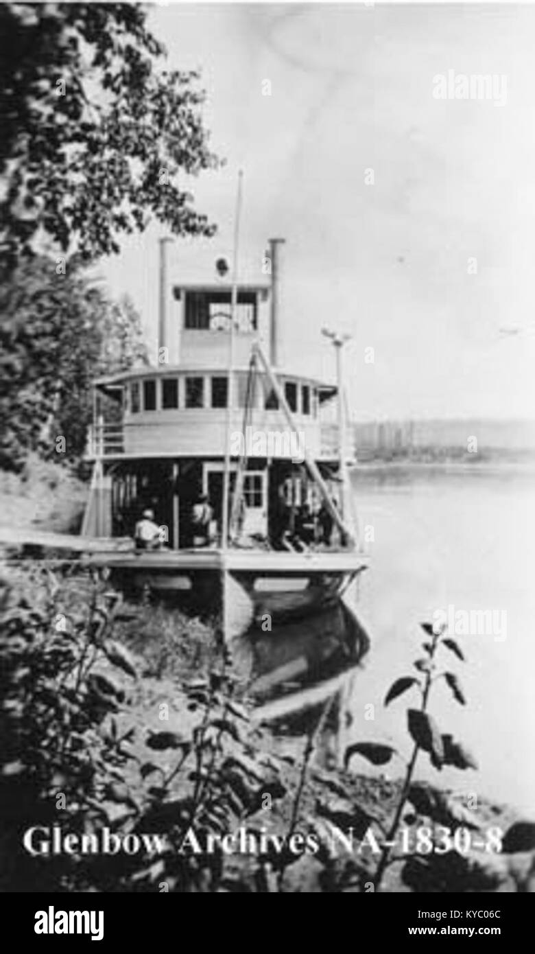 Steamboat operation Black and White Stock Photos & Images - Alamy