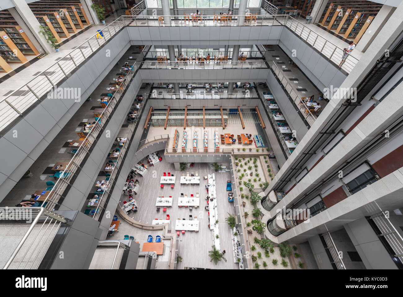 South Western University of Finance and Economics library in Wen Stock ...