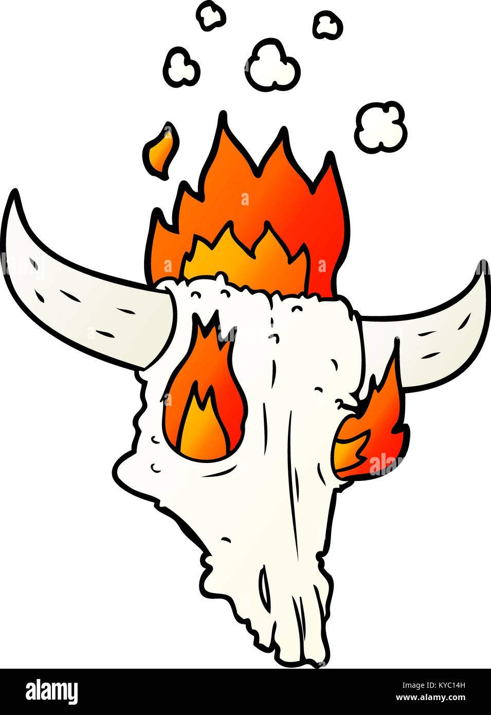 Cartoon ram skull hi-res stock photography and images - Alamy