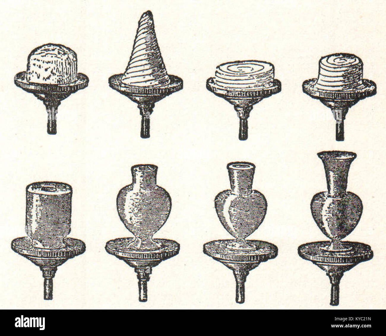 A detailed visual representation showing the successive stages in the ...