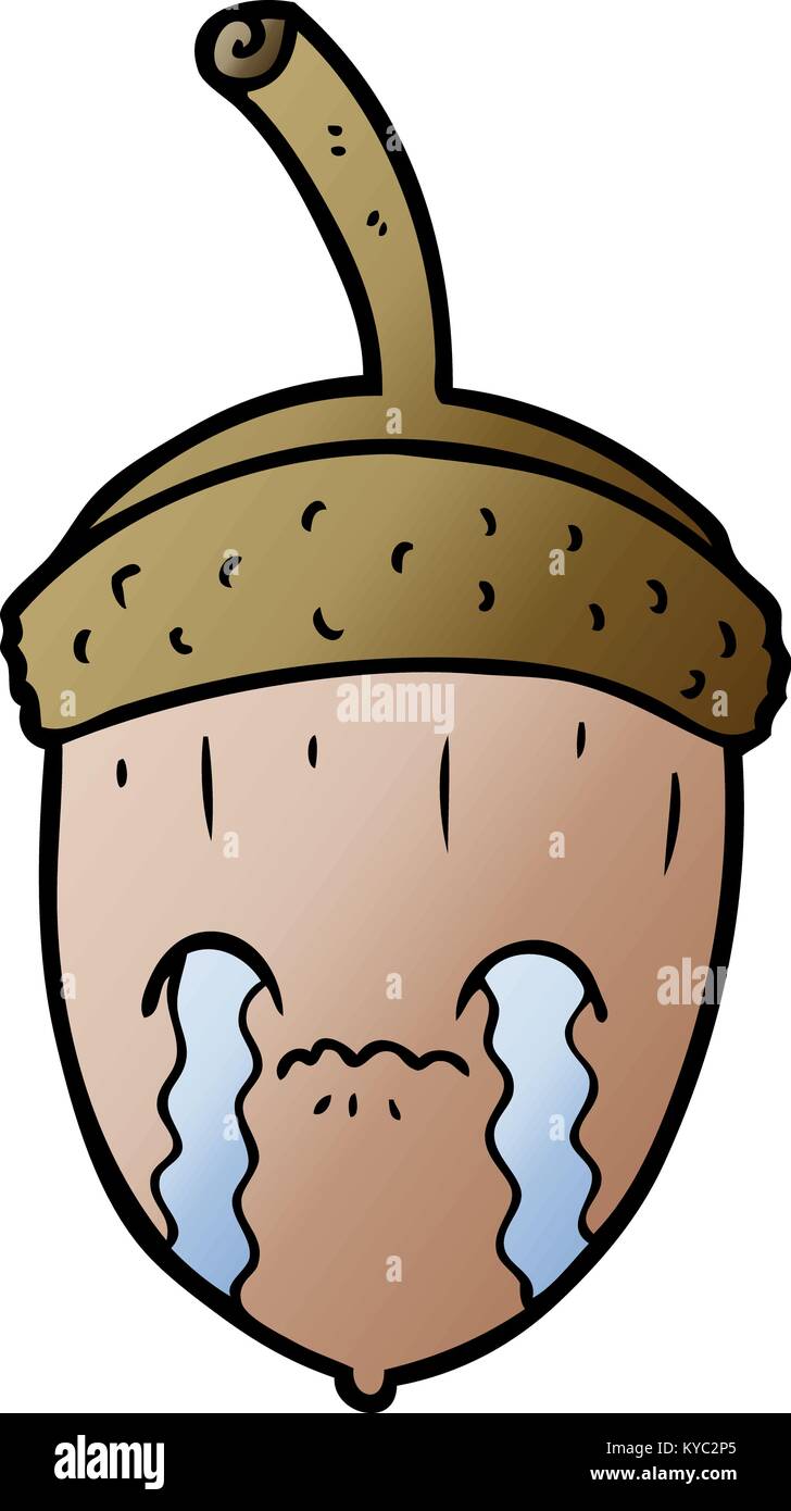 Crying nut Stock Vector Images - Alamy