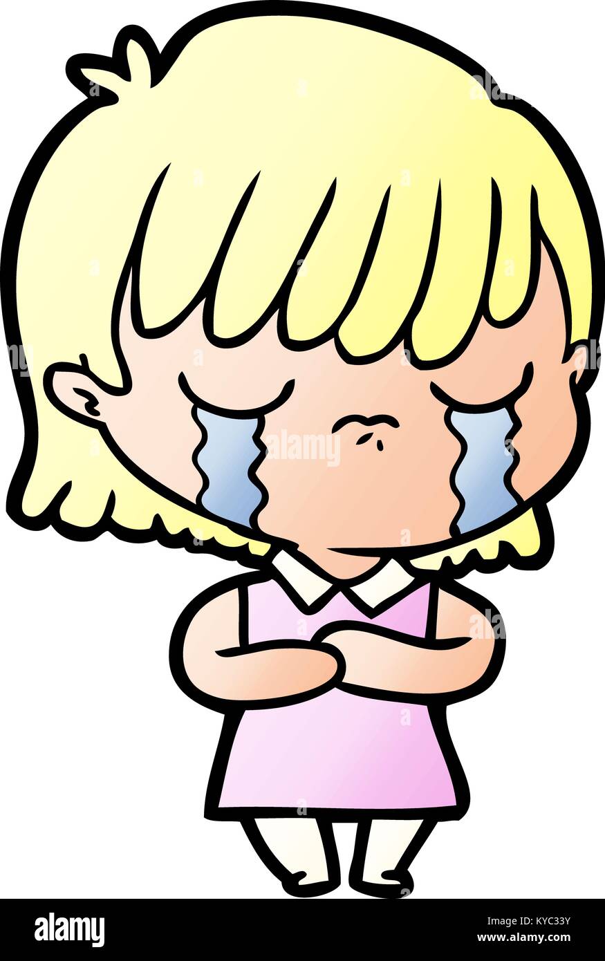 cartoon woman crying Stock Vector Image & Art - Alamy
