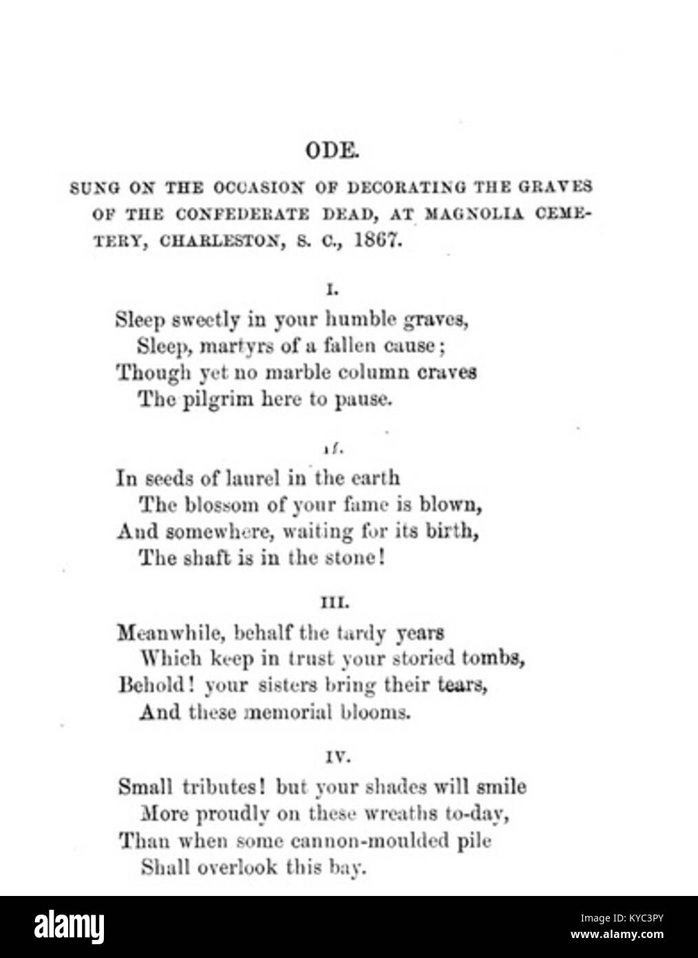 Henry timrod hi-res stock photography and images - Alamy