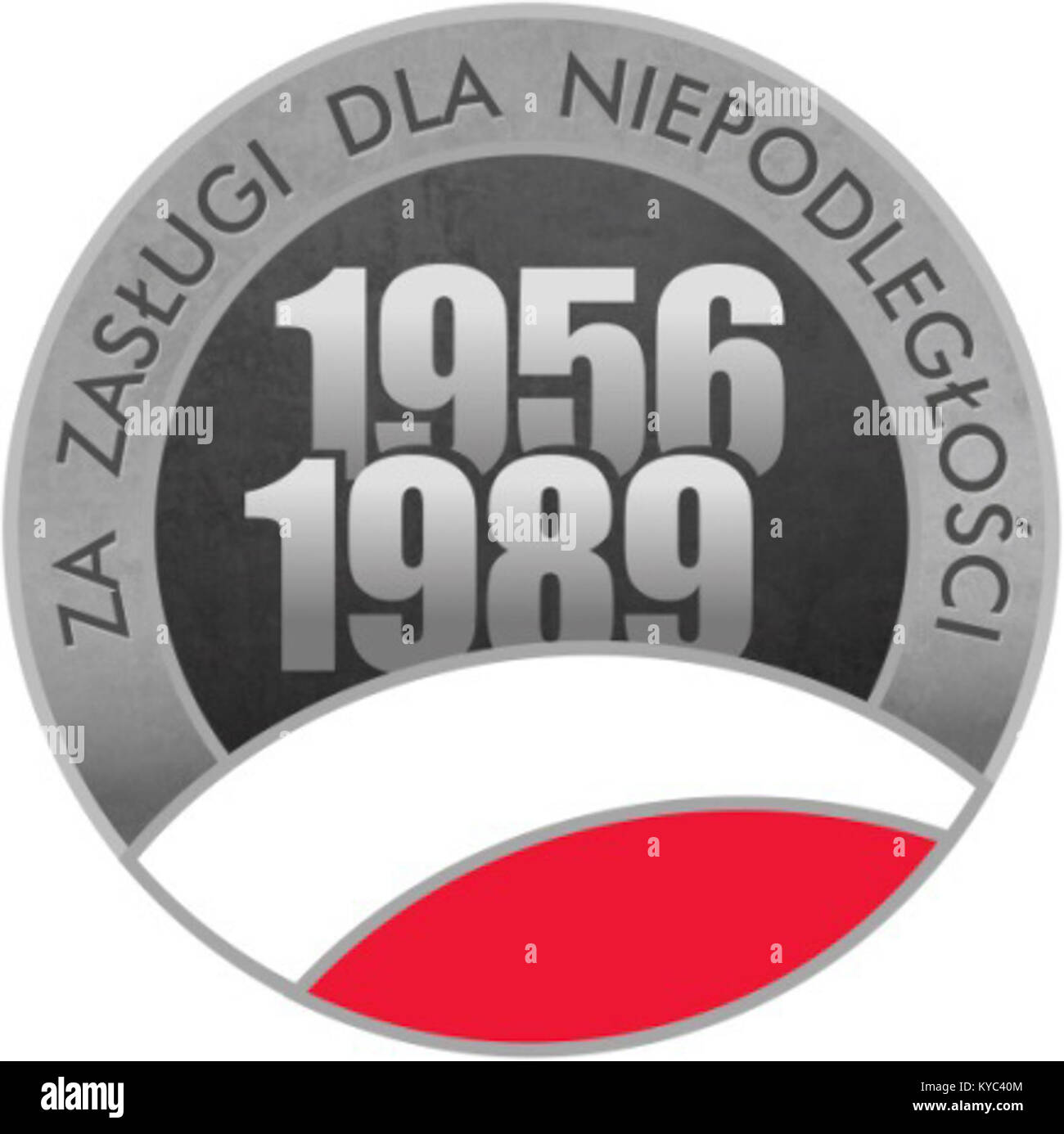 An honorary badge recognizing individuals involved in anti-communist opposition or victims of ...