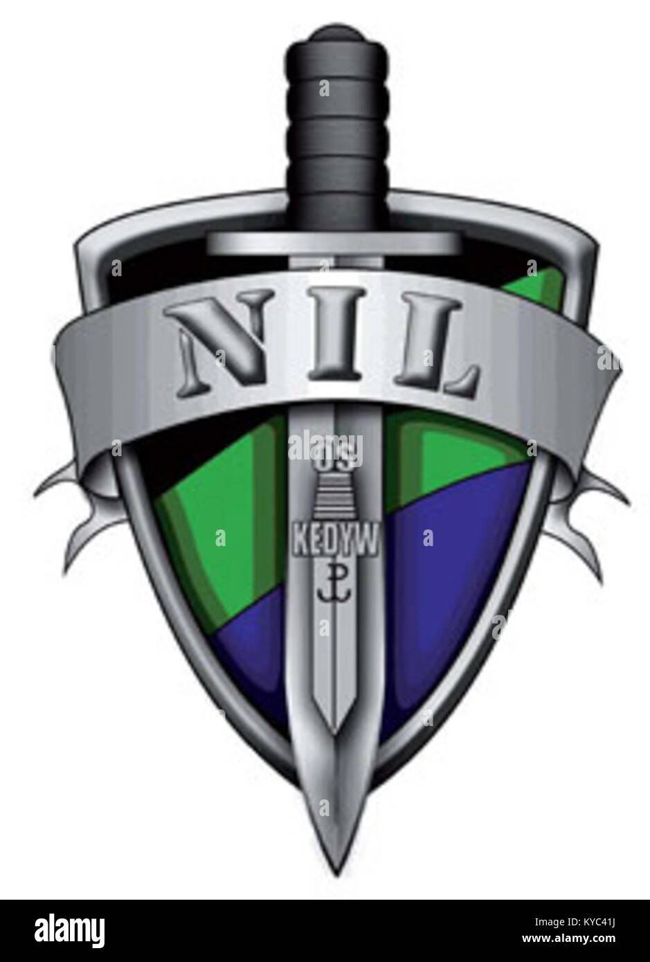 Commemorative badge of JW NIL, a Polish military unit, showing insignia ...