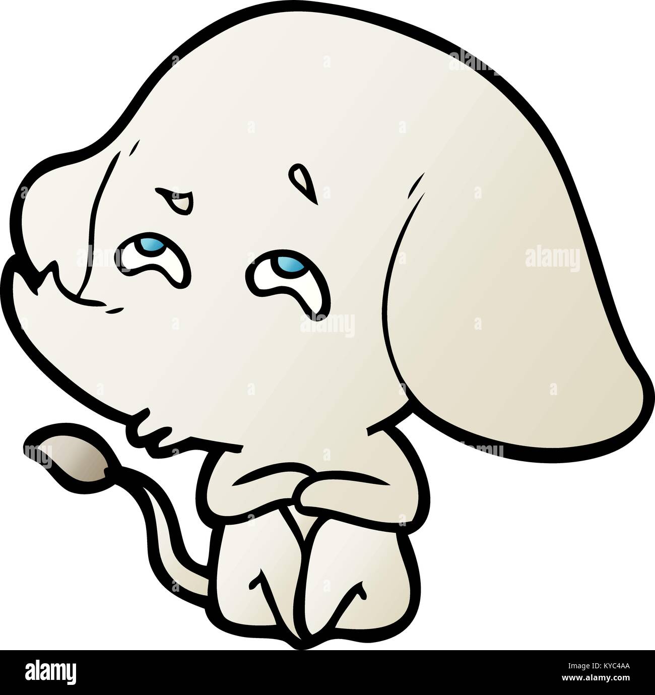 cartoon elephant remembering Stock Vector Image & Art - Alamy