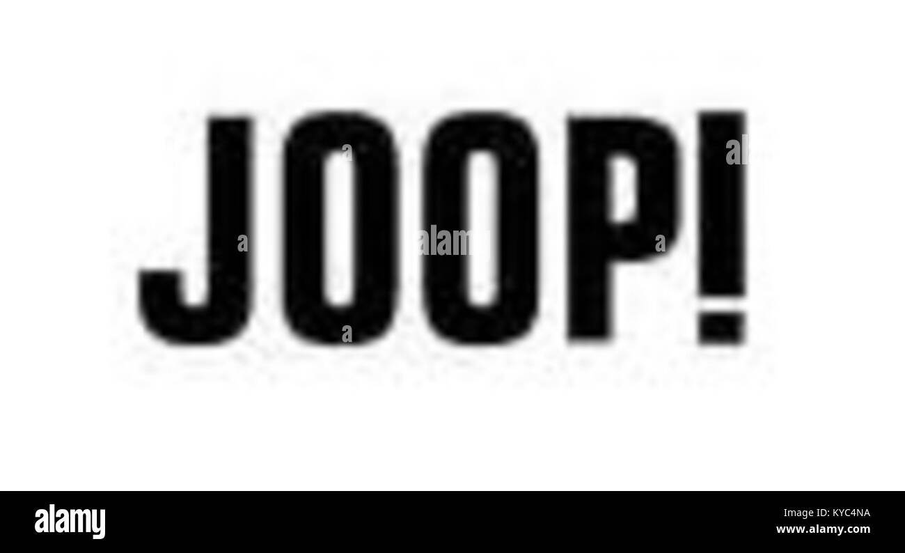 Joop logo hi-res stock photography and images - Alamy