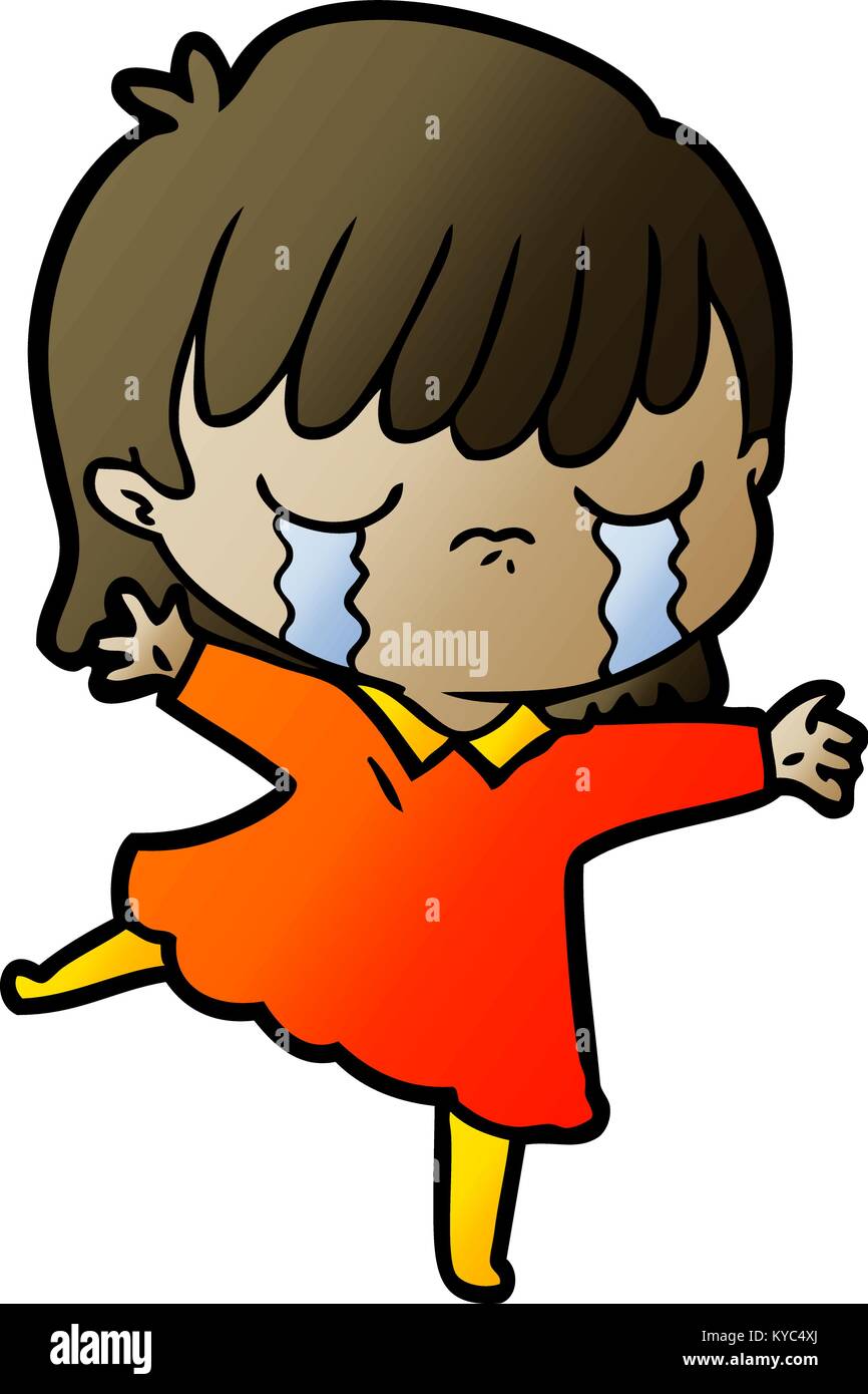 cartoon woman crying Stock Vector Image & Art - Alamy