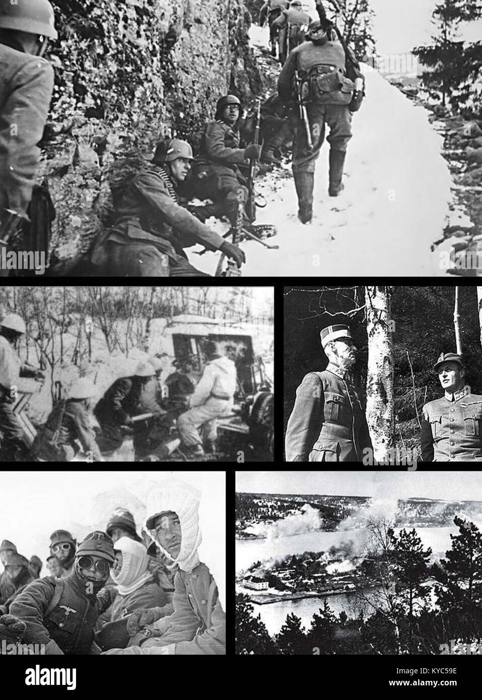 Operation Weserübung was the German invasion of Denmark and Norway from ...