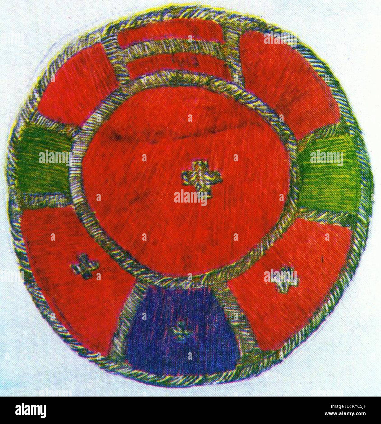 The ornament from Galicnik, a town in North Macedonia, is an example of ...