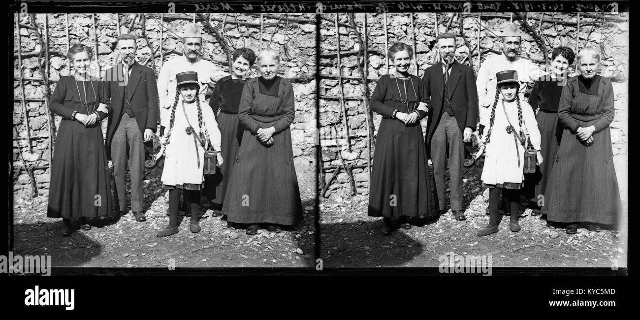 This photograph, taken on March 24, 1918, captures a group of ...