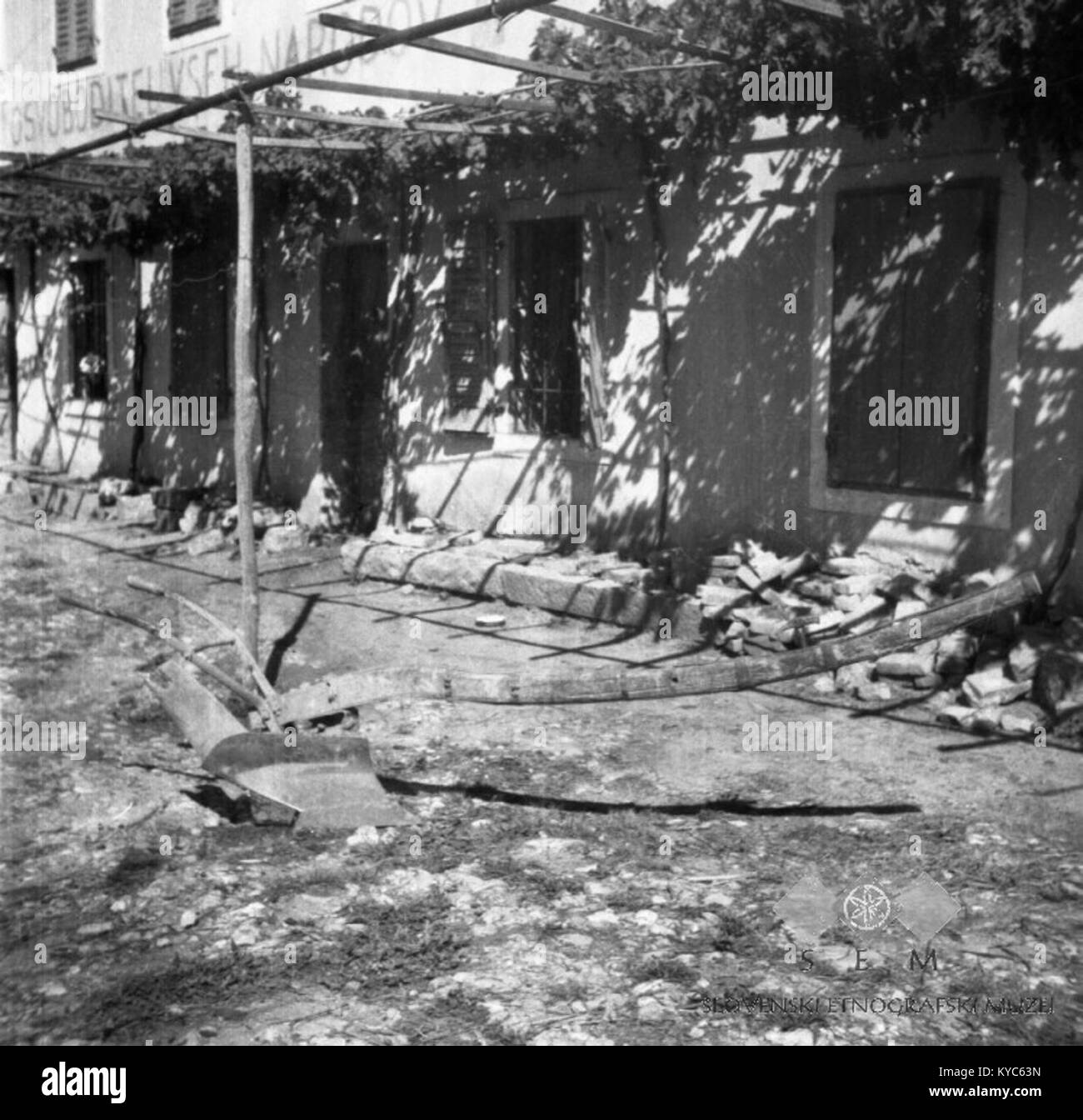 The Osp 85, a piece of agricultural machinery developed in 1949, known ...