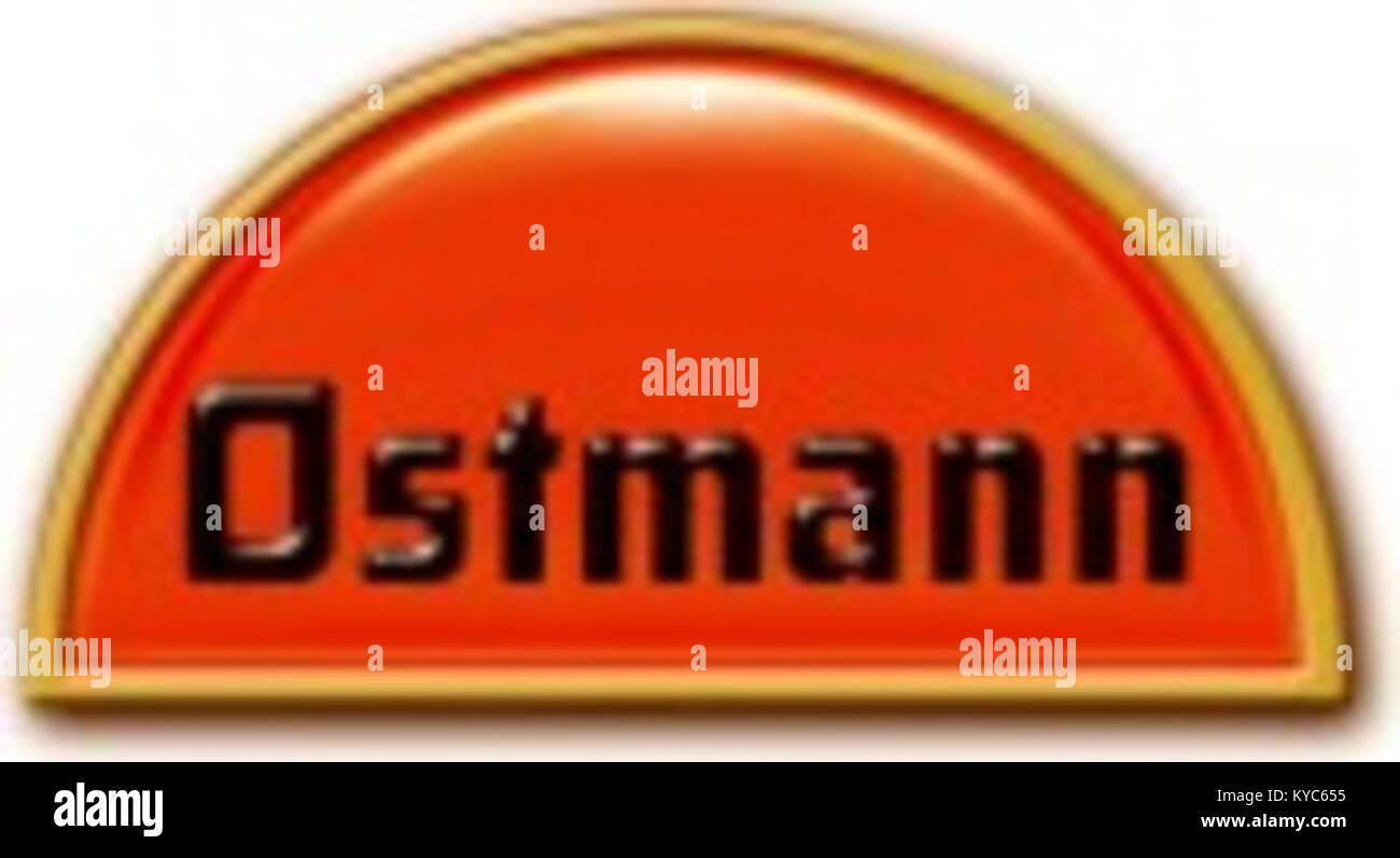 The logo of Ostmann Gewürze, a German brand known for its production of ...