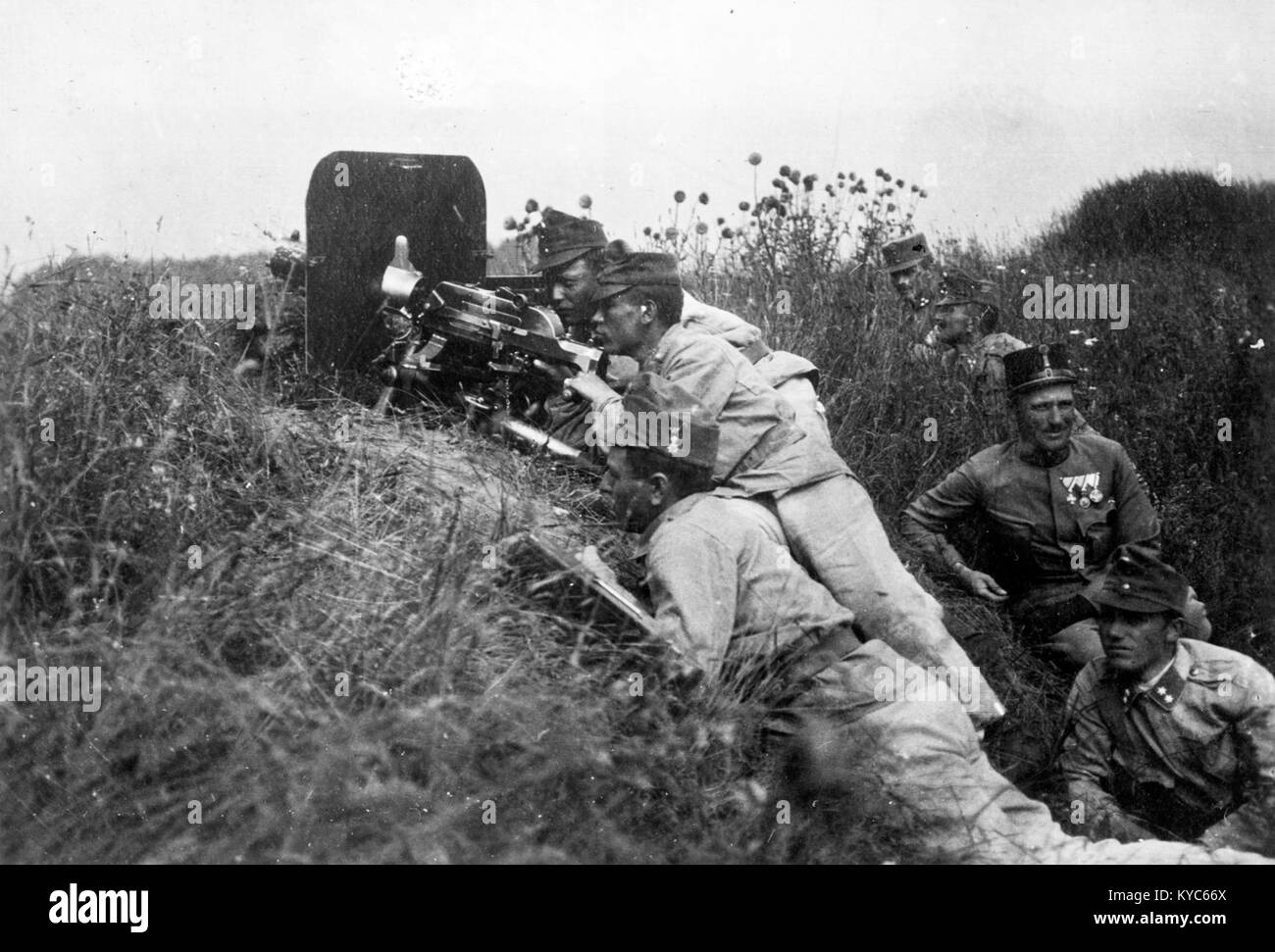 The 1907-12 model M. 8 Schwarzlose machine gun is a Hungarian-Austrian ...