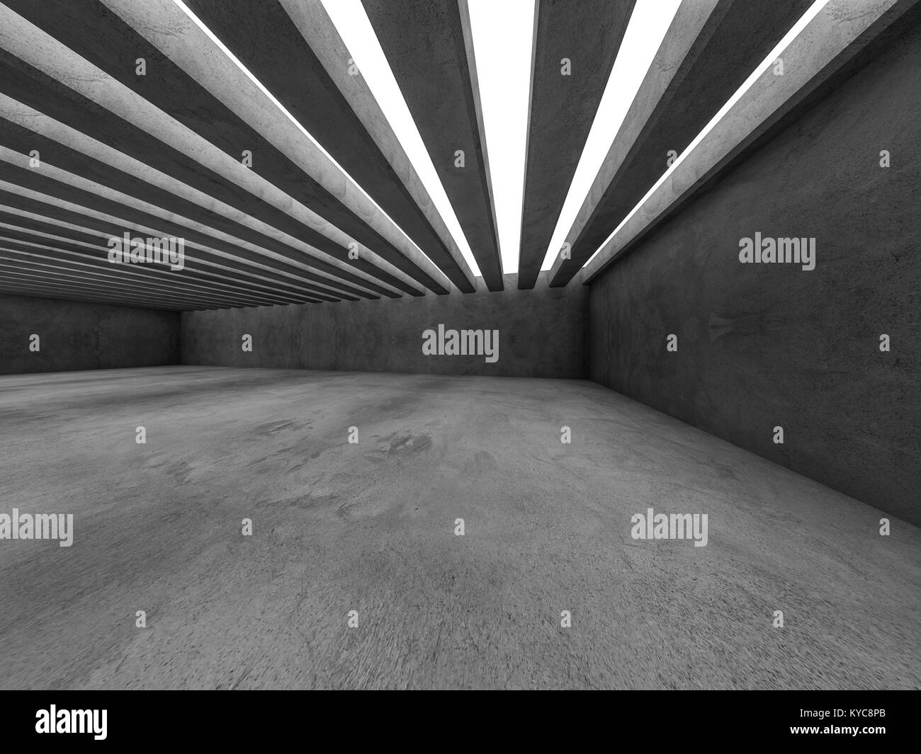 Abstract architecture interior background. 3d rendering Stock Photo - Alamy
