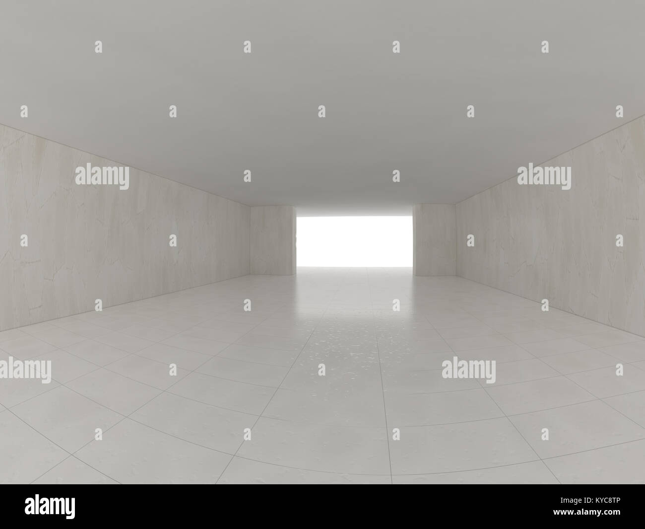 High definition empty white room. 3D rendering Stock Photo - Alamy