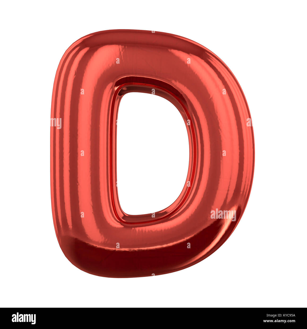 Inflatable letters of the alphabet. 3D rendering Stock Photo - Alamy