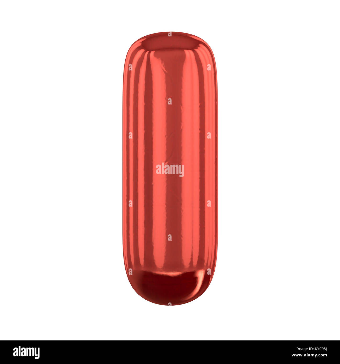 Inflatable letters of the alphabet. 3D rendering Stock Photo - Alamy