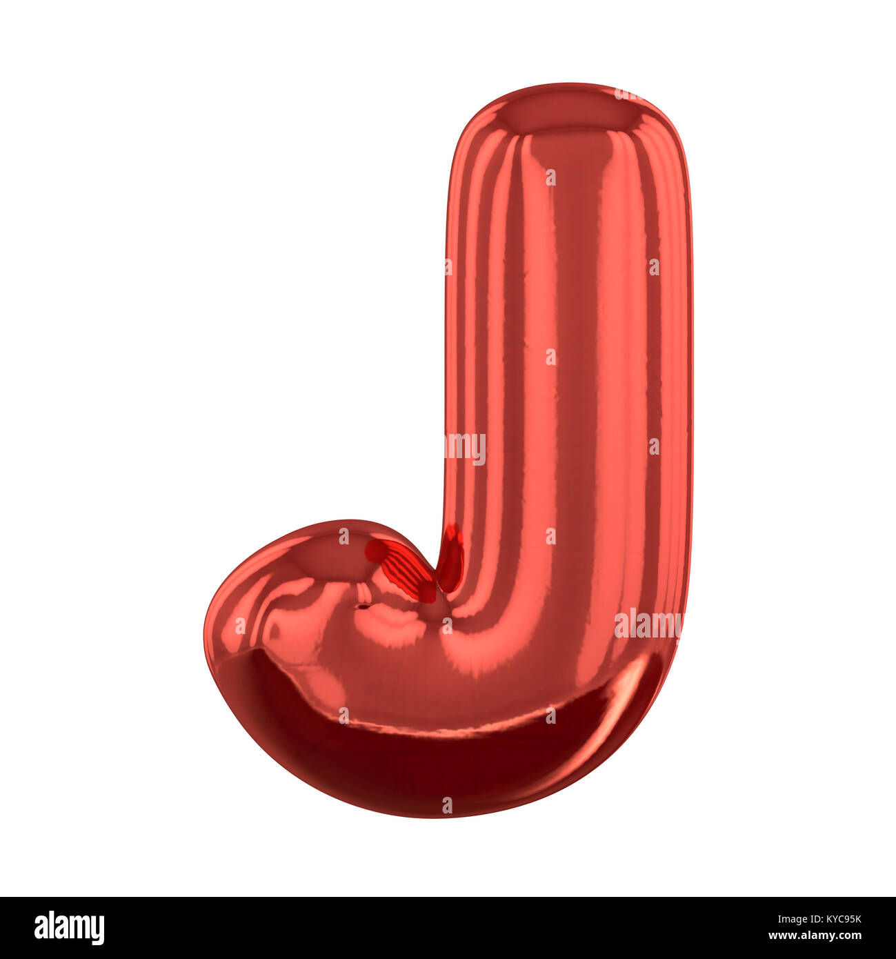 Inflatable letters of the alphabet. 3D rendering Stock Photo - Alamy