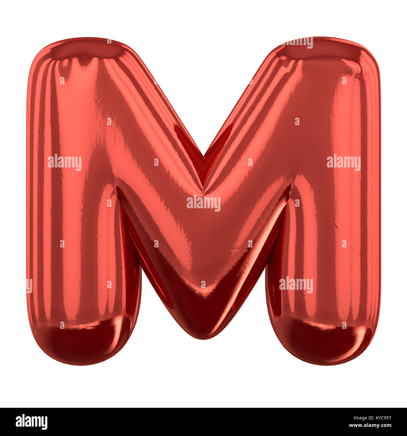 Inflatable letters of the alphabet. 3D rendering Stock Photo - Alamy